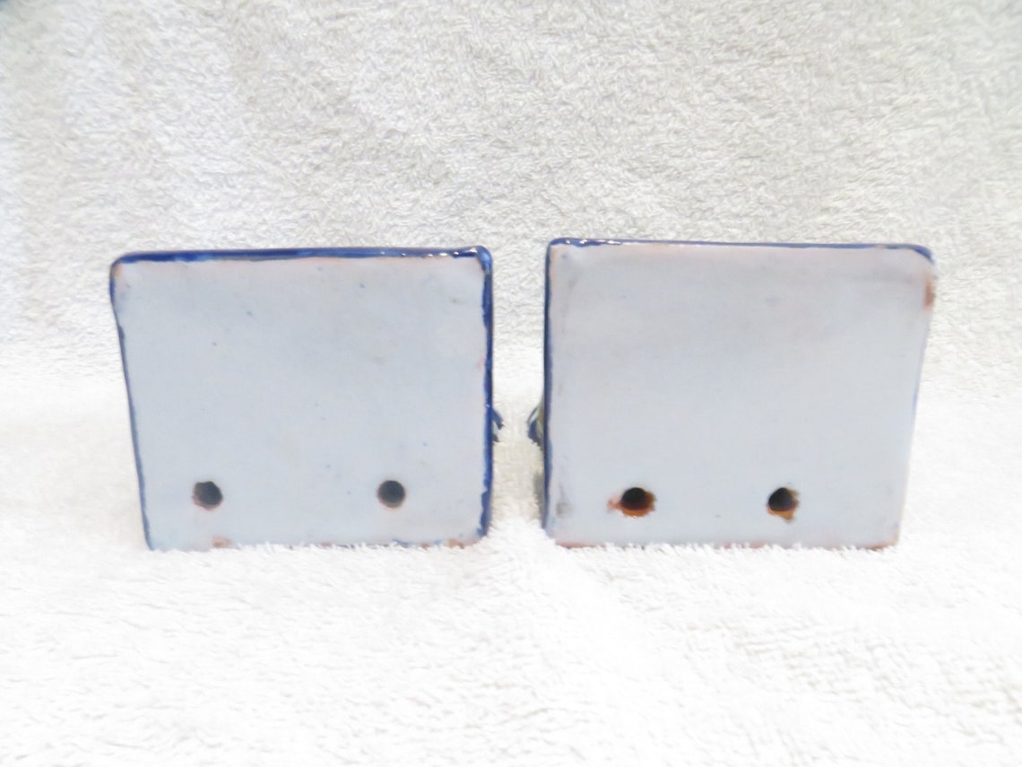 Rare Pair of Small Wall Bracket Faience De Nevers Factory Antoine ...