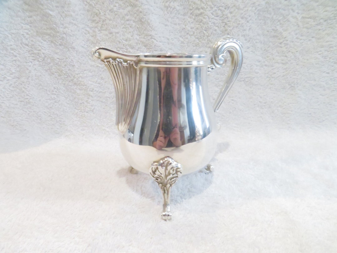 Crémier Pot à Lait Métal Argenté Style Rococo Orfèvre Christofle Modèle ...