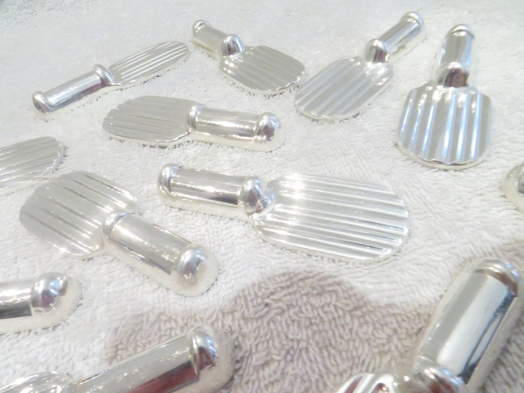 12 Silver Metal Knife Holders Art Deco Style Silversmith Christofle ...