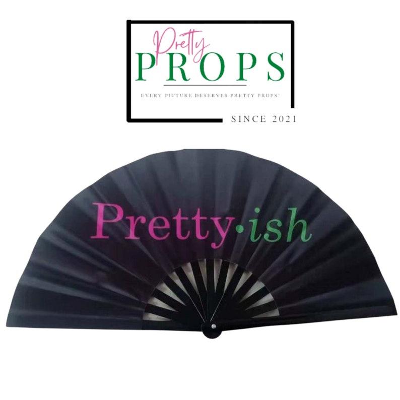 Pretty-ish Statement Fan I AKA Inspired Fan I Festival Fans I - Etsy