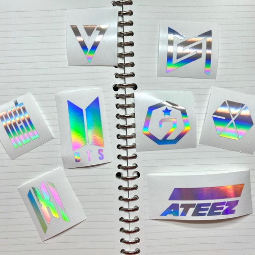 BTS spring Day Holographic Vinyl Decal | Etsy