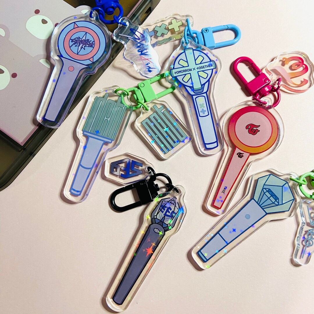 KPOP Lightstick Charms - Etsy