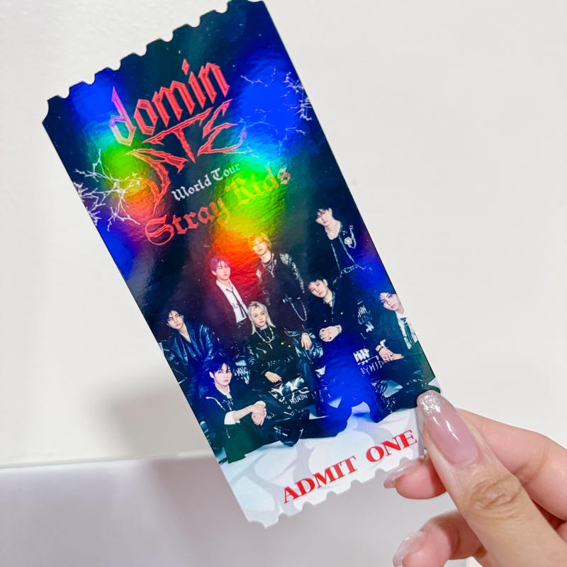 Kpop Ticket - Etsy