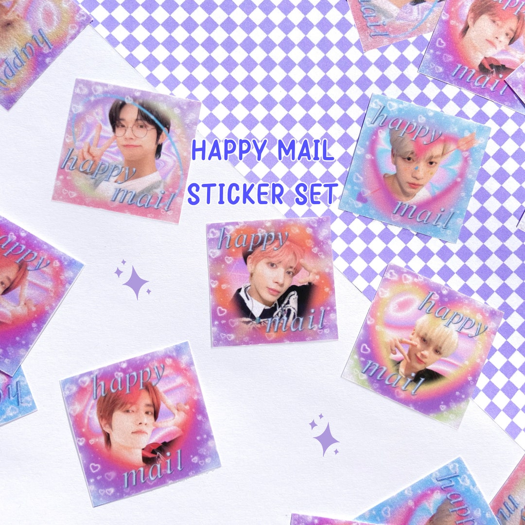 Happy Mail Sticker Set Kpop TXT, Twice, SKZ, NWJNS - Etsy