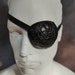 Genuine Crocodile Leather Eye Patch, LEFT Eye, Eye Patch, Man Eye Patch ...