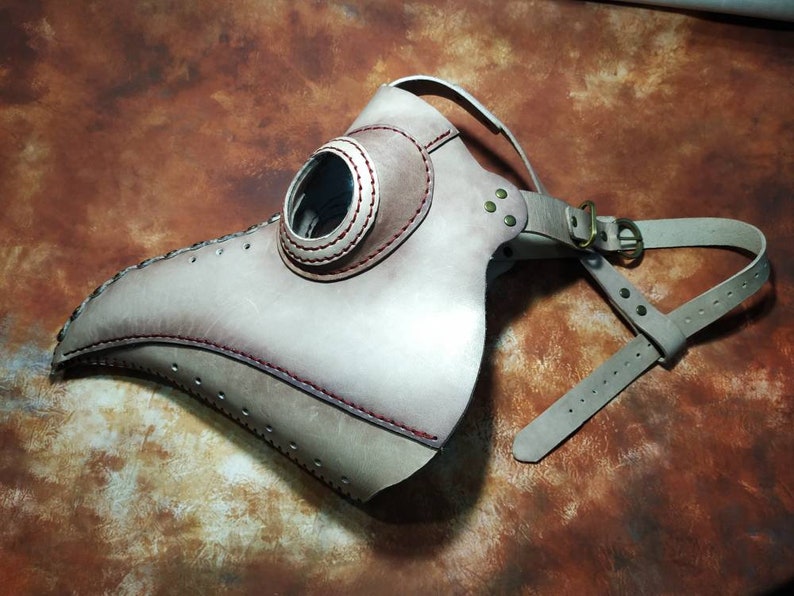 Plague Doctor Mask Leather Medieval Bird Mask Steampunk | Etsy