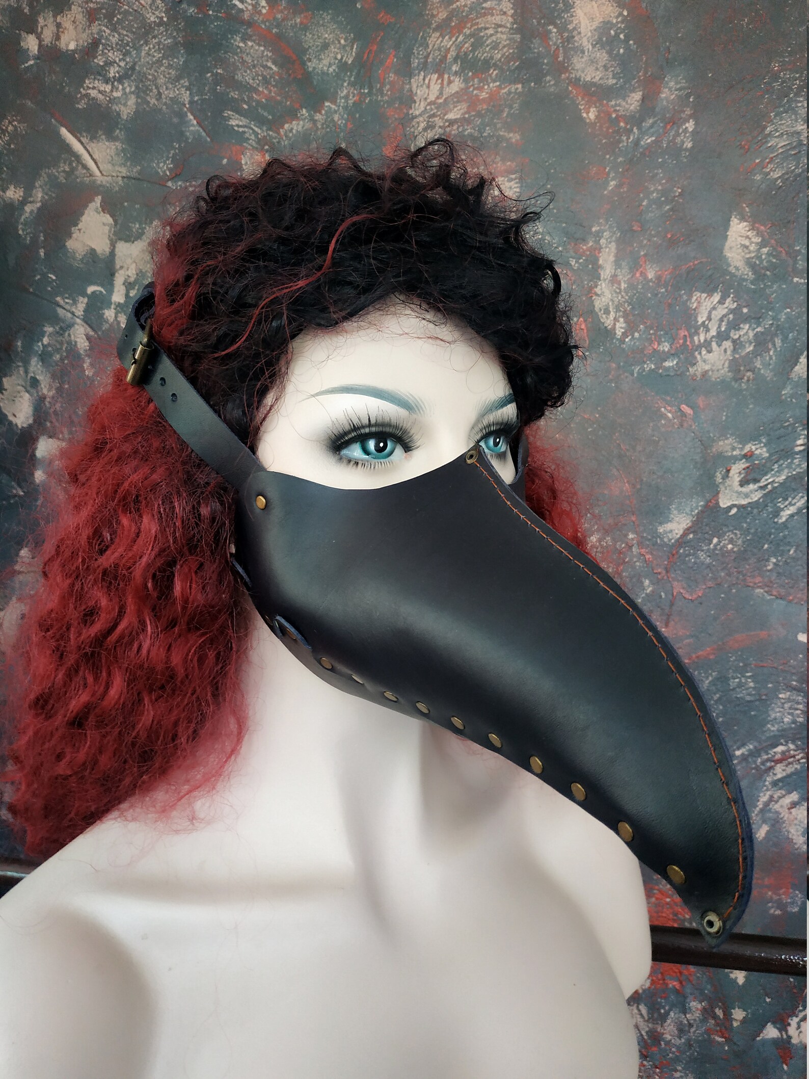 Plague Doctor Mask Leather Medieval Bird Mask Steampunk | Etsy