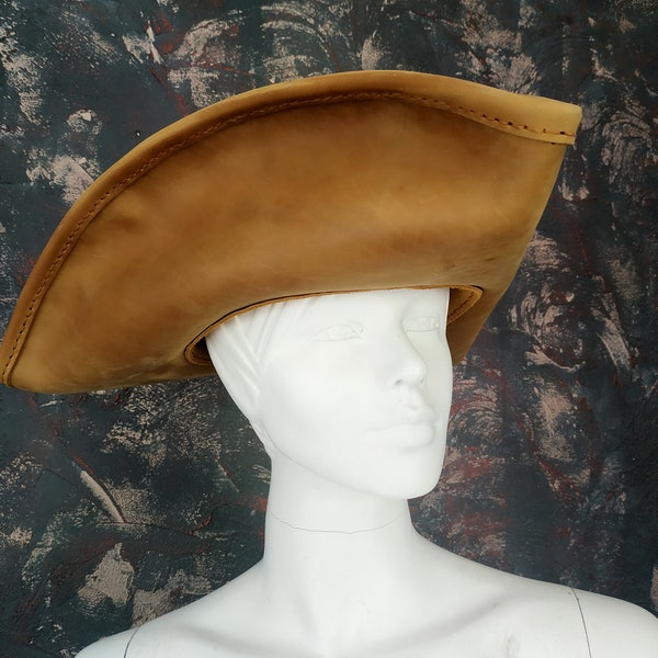 Tricorn Pirate Hat - Etsy