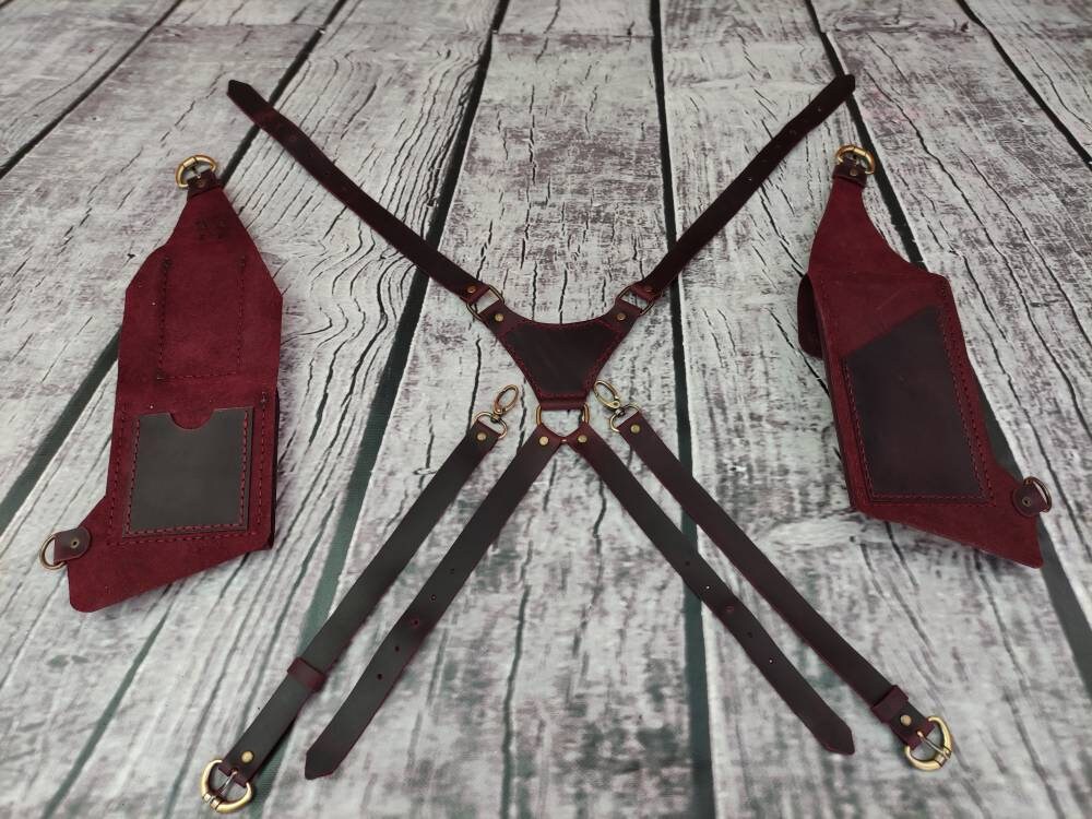 Body Harness Fashionleather Holster Bagleather Harness | Etsy