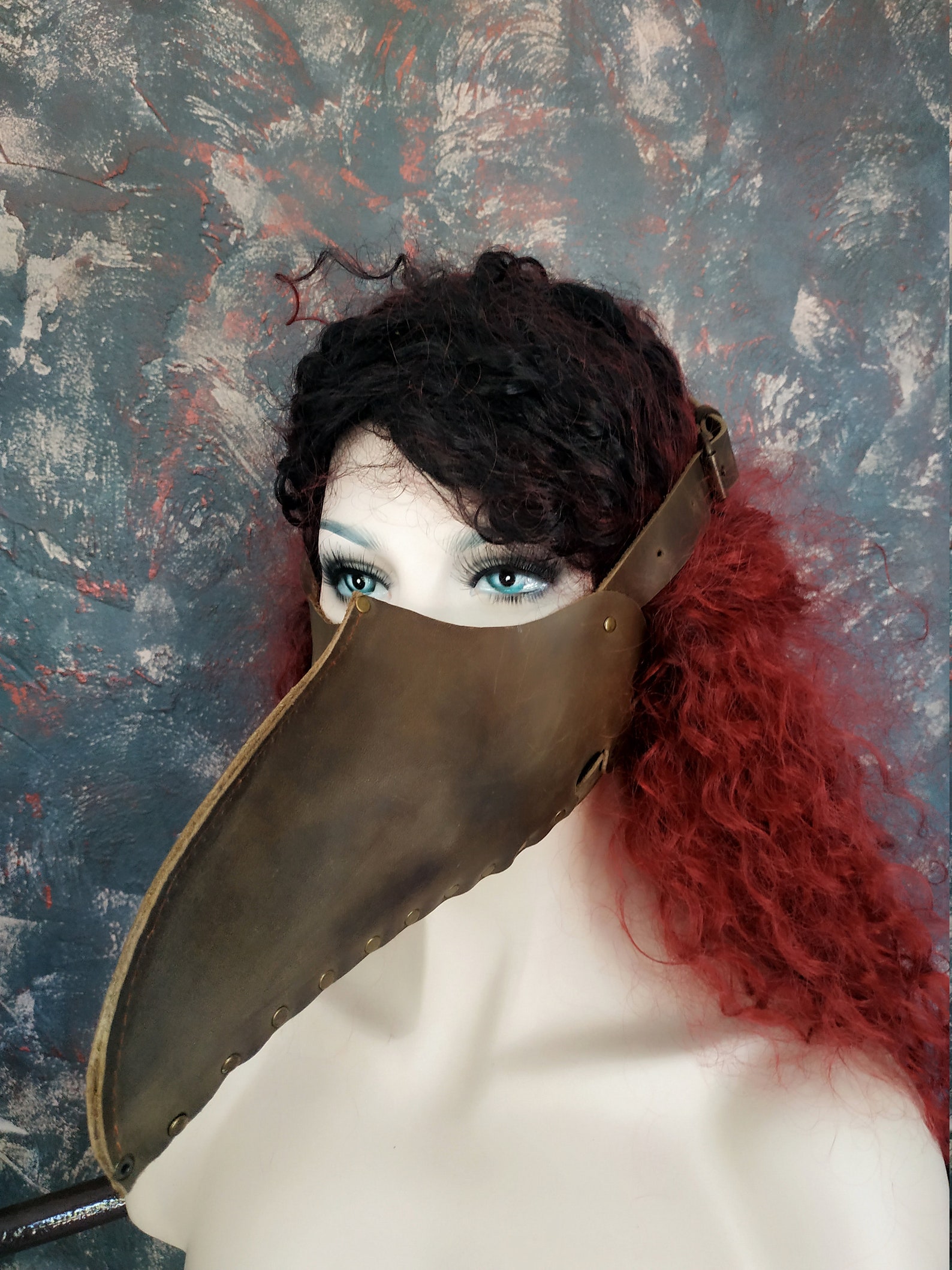 Plague Doctor Mask Leather Medieval Bird Mask Steampunk | Etsy