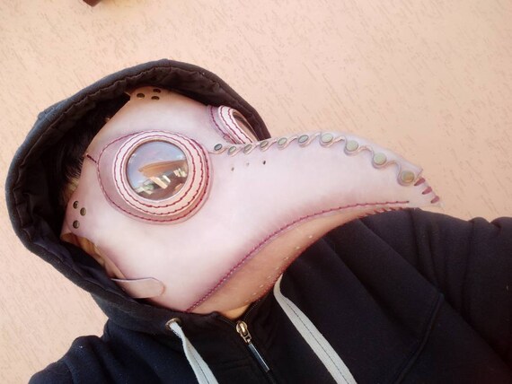 Plague Doctor Mask Leather Medieval Bird Mask Steampunk | Etsy