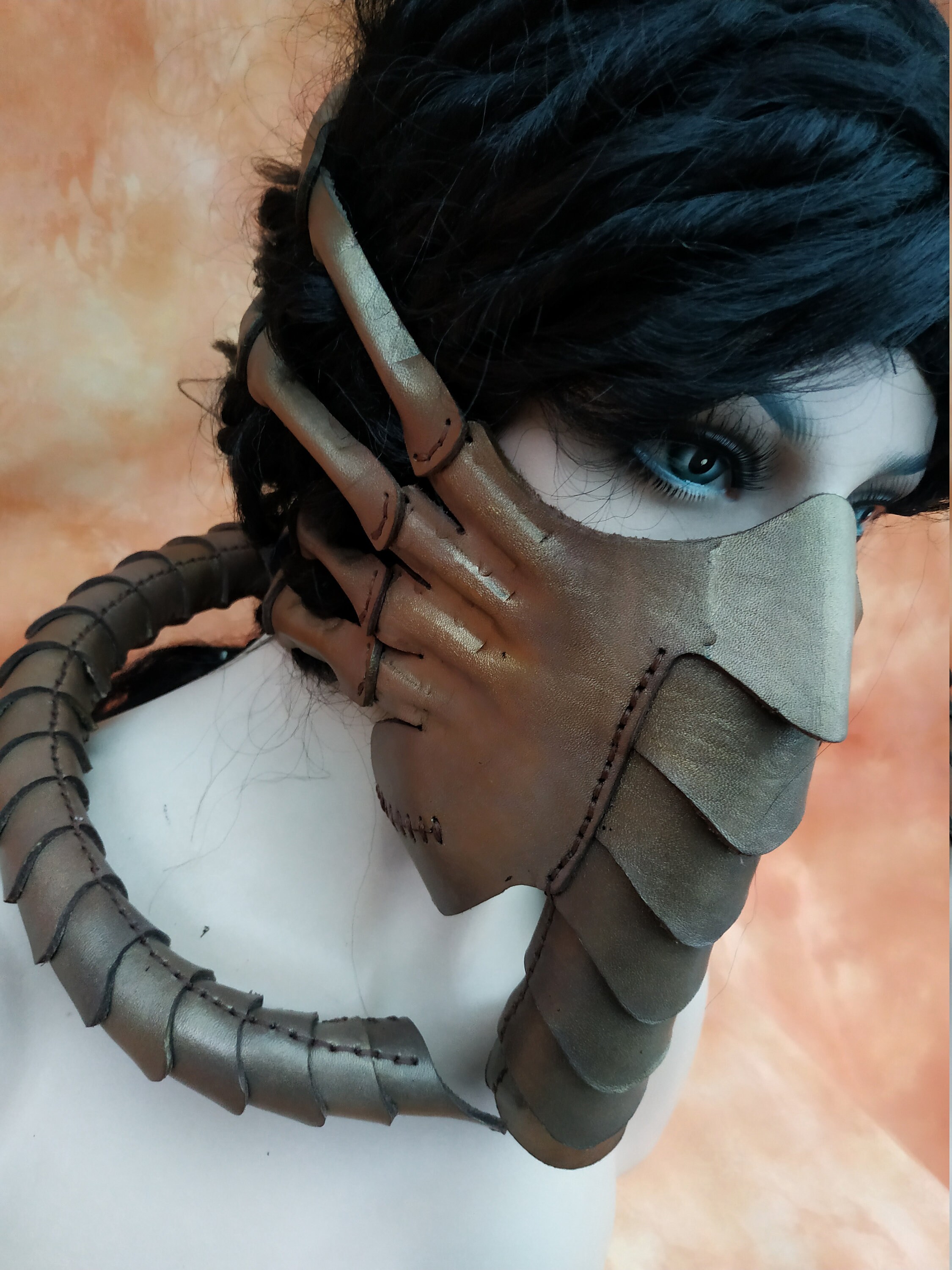 Alien Facehugger Mask Facehugger Mask Alien Mask Covid - Etsy