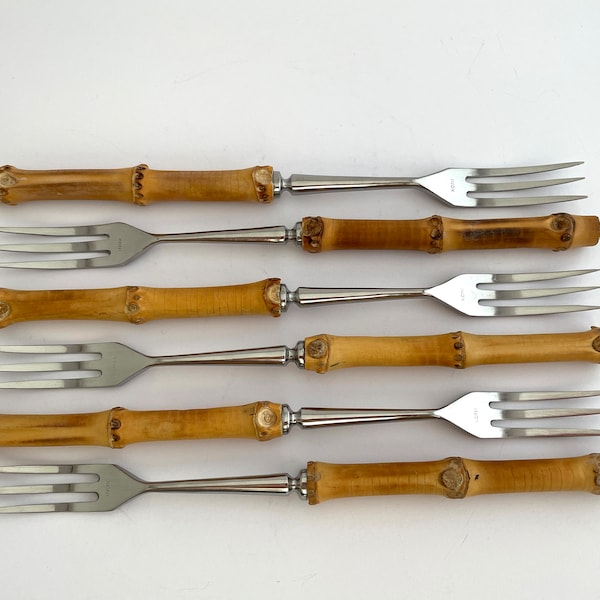 Bamboo Forks - Etsy
