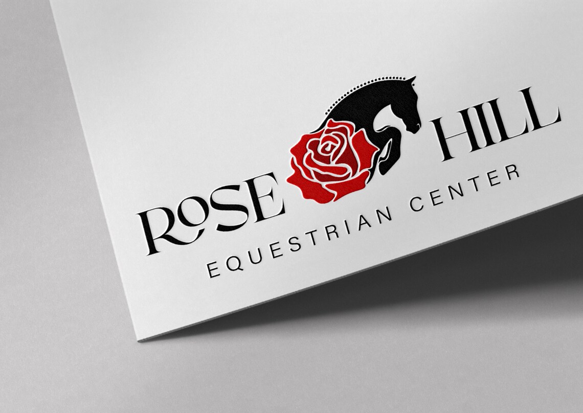 Custom Equestrian Logo Design Equine Logo Design Bespoke - Etsy