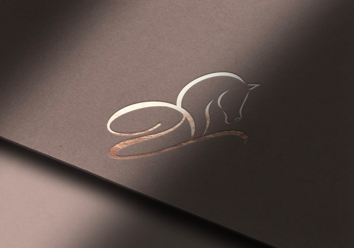 Custom Equestrian Logo Design Equine Logo Design Bespoke Equine Logo ...