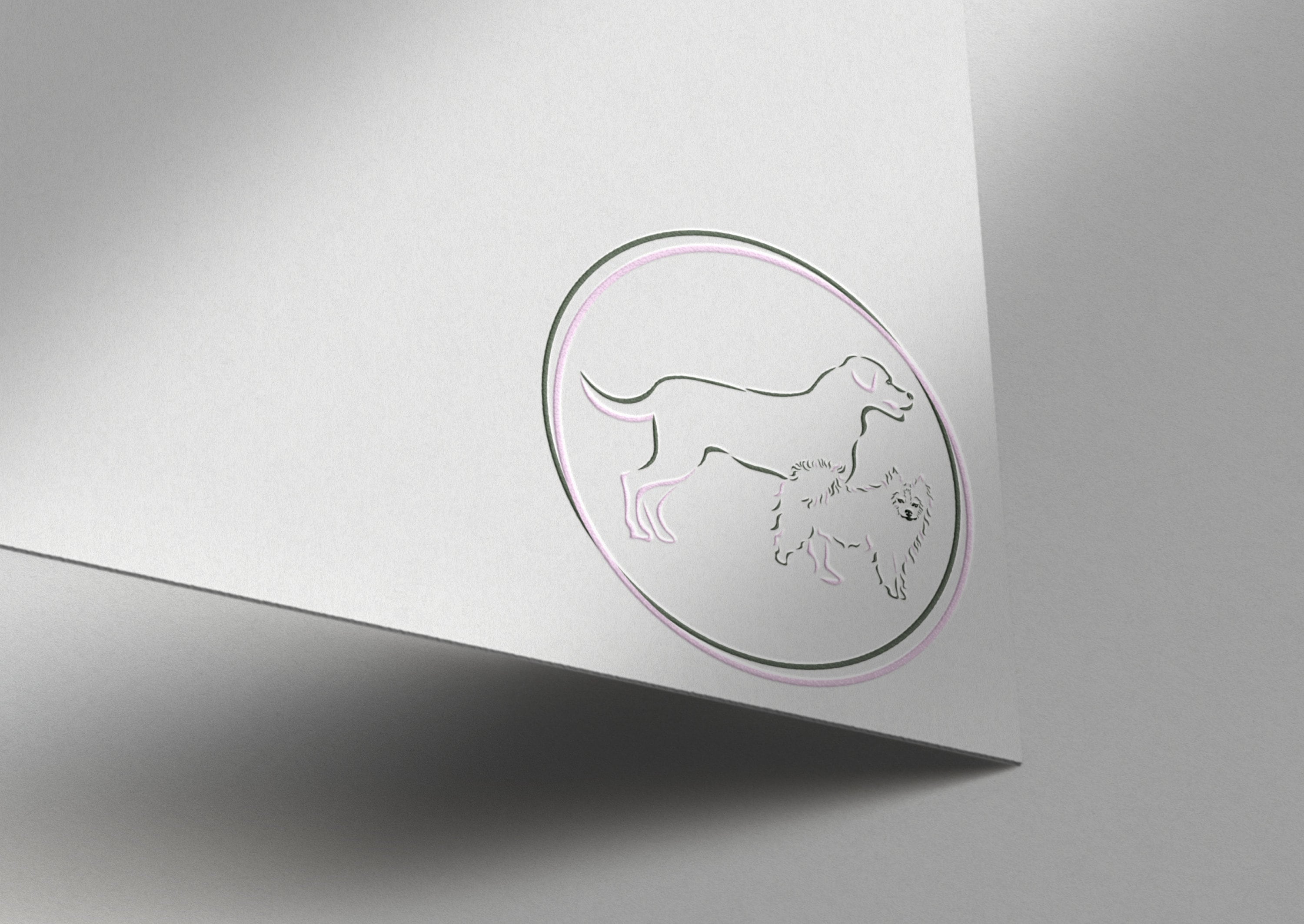 Custom Dog / Canine Logo Design - Dog Logo Design - Bespoke Dog Logo ...