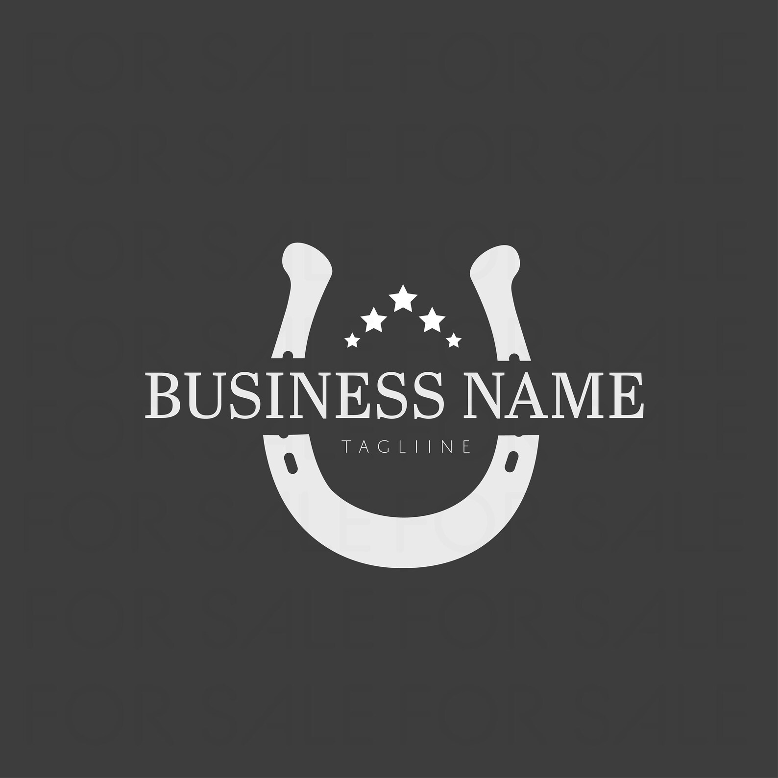 Custom Horseshoe Logo Design - Farrier or Equine Business (digital ...