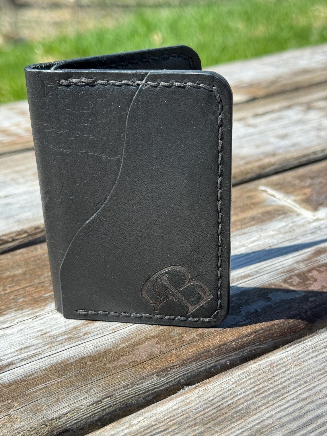 Handmade Bifold Minimalist Full Grain Leather Wallet - Etsy