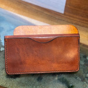 Handmade Full Grain Biker, Trucker, Chain, Leather Wallet - Etsy