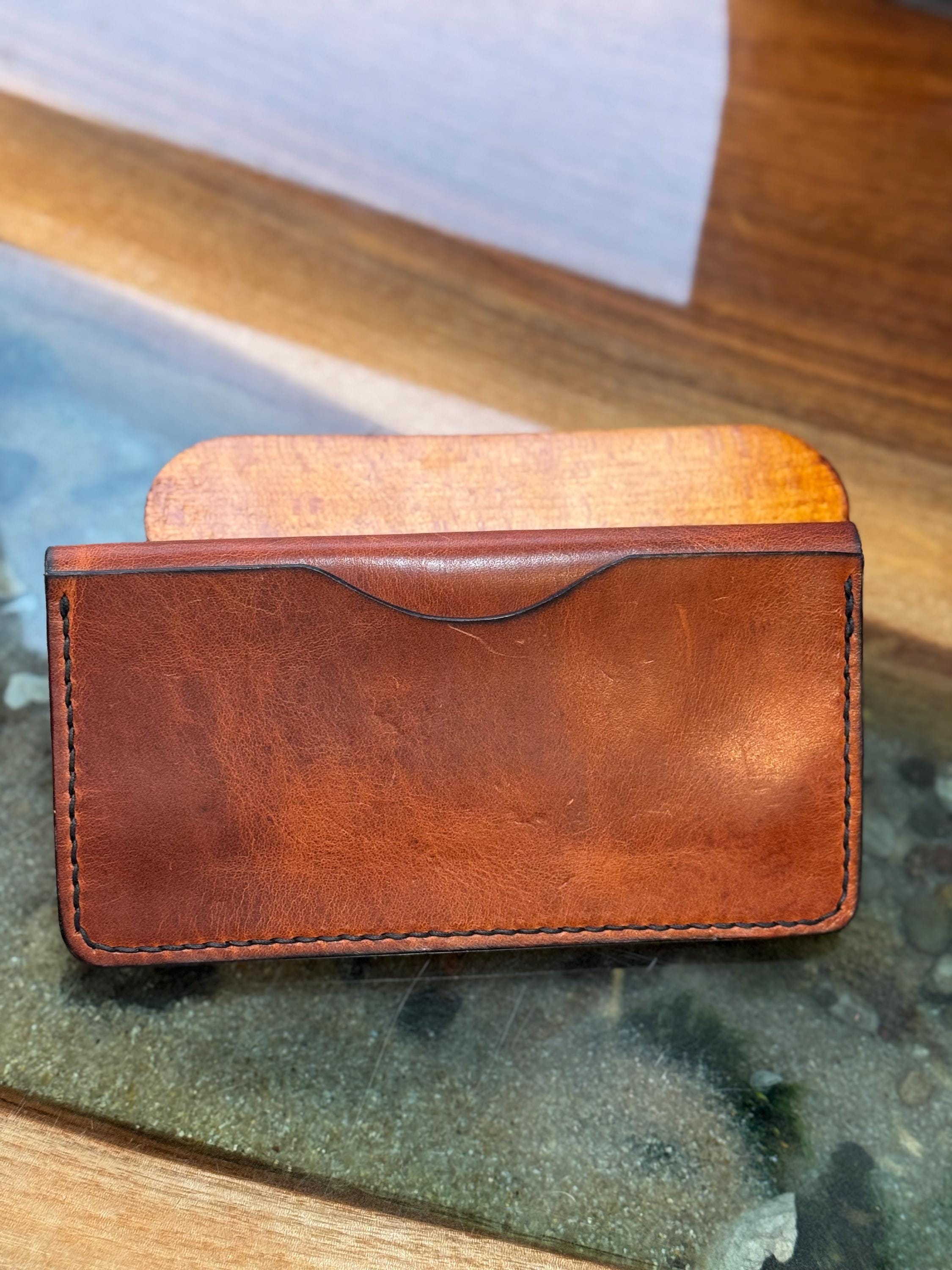 Handmade Full Grain Biker, Trucker, Chain, Leather Wallet - Etsy