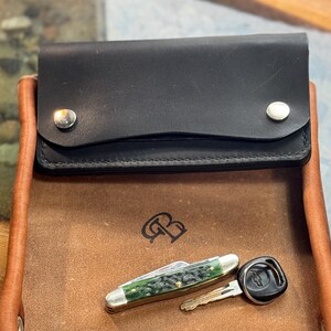 Handmade Full Grain Biker, Trucker, Chain, Leather Wallet - Etsy