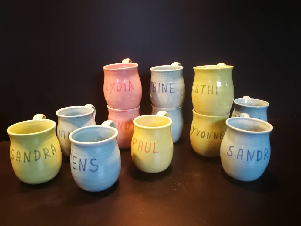 Personalized Ceramic Mug Mug With Name Mug With Individual - Etsy Sweden