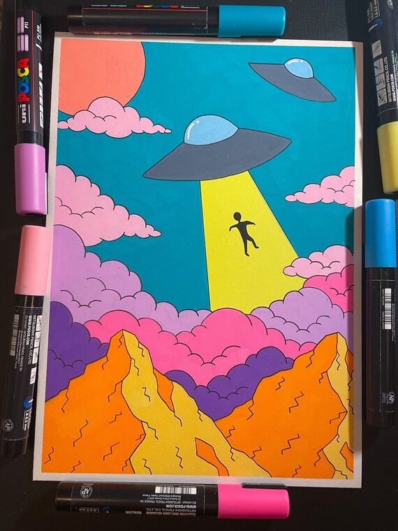 Trippy Cartoon Drawings