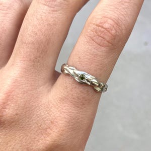 Organic Liquid Ring, Chunky Silver Ring, Liquid Metal Ring, Organic ...