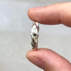 Organic Liquid Ring, Chunky Silver Ring, Liquid Metal Ring, Organic ...