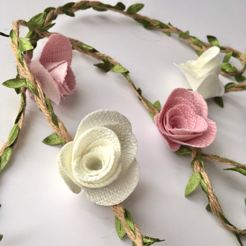Paper Flower Garland - Etsy