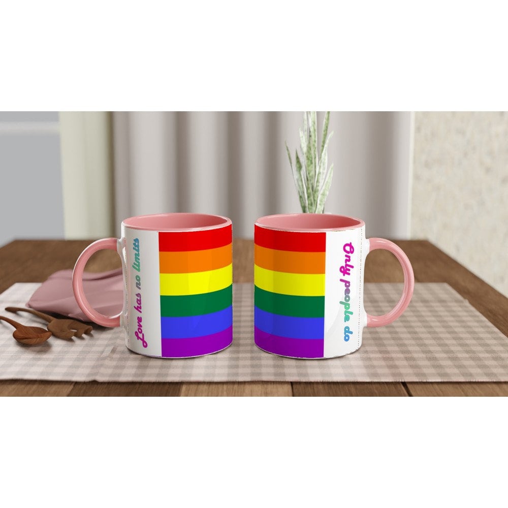 Rainbow Pride Flag Mug Etsy