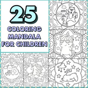 Kids Coloring Pages Printable Mandala Coloring Pages for Kids Kids ...