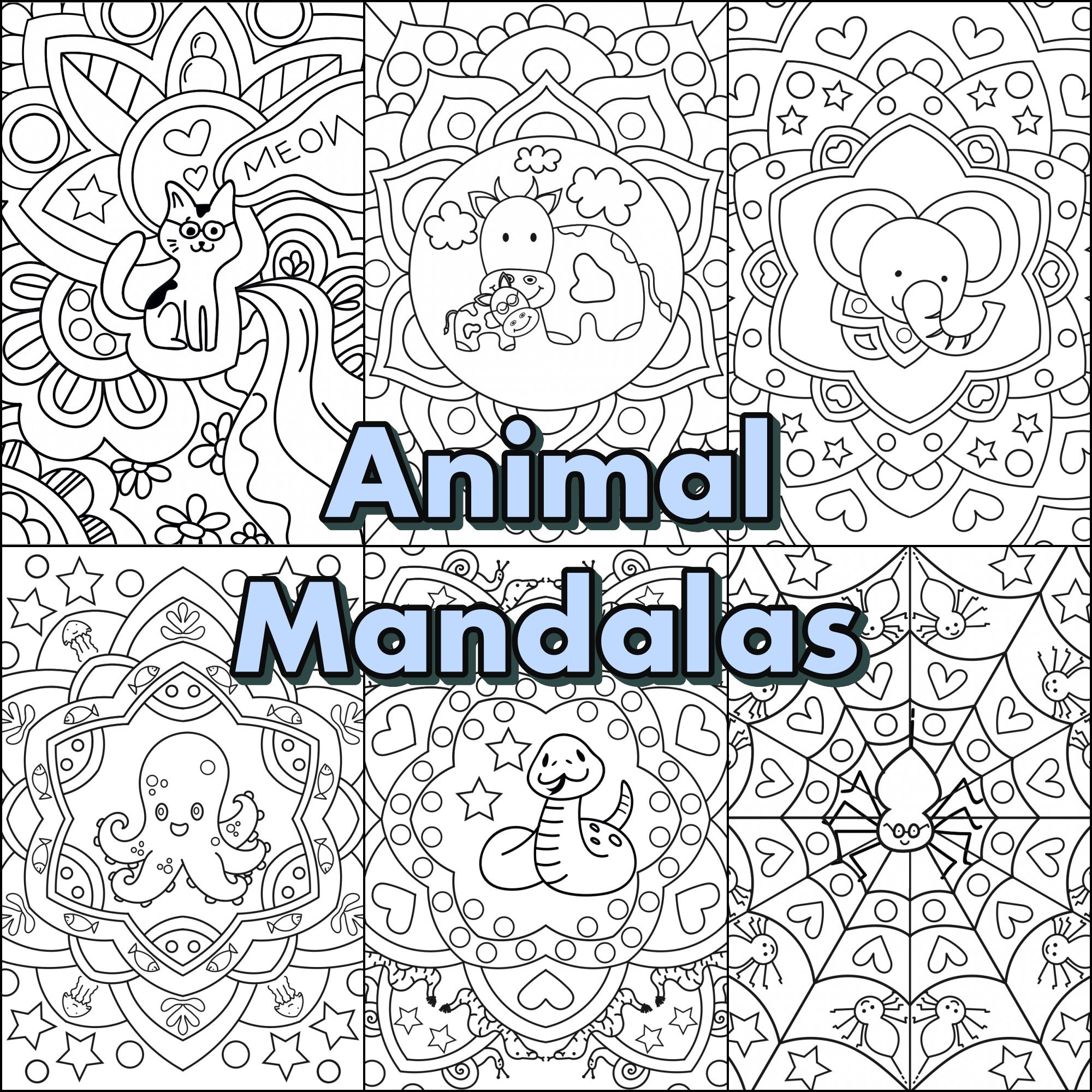 Kids Coloring Pages Printable Mandala Coloring Pages for Kids Kids ...