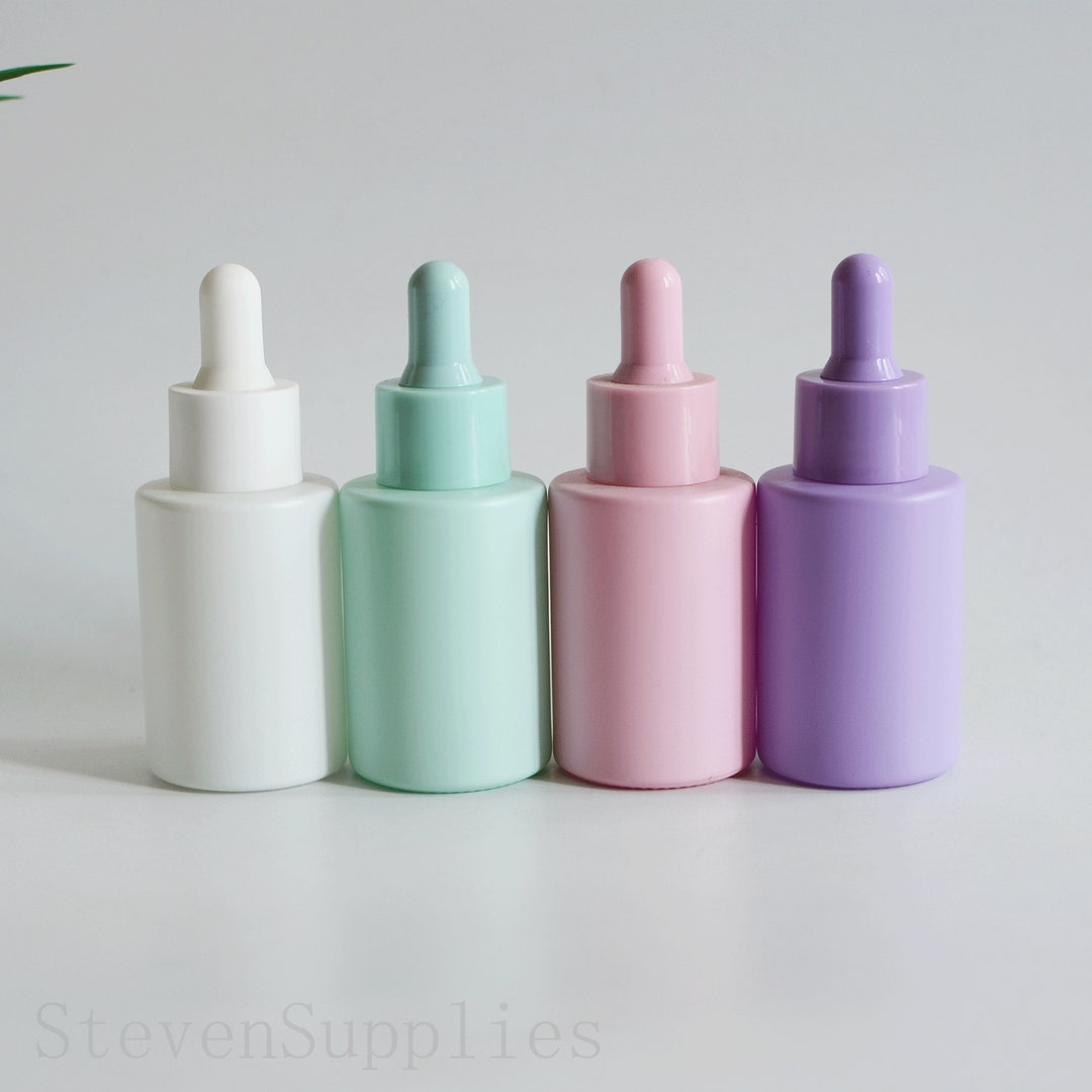 30ml Glass Dropper Bottles 1oz Colorful Matte Perfume Dropper Bottles ...