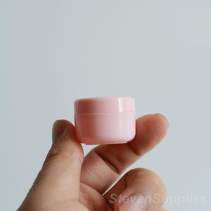 10g 15g 20g 30g 50g 100g 150g Empty Pink Plastic Cream Jar, Cute ...