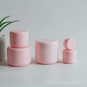 10g 15g 20g 30g 50g 100g 150g Empty Pink Plastic Cream Jar, Cute ...
