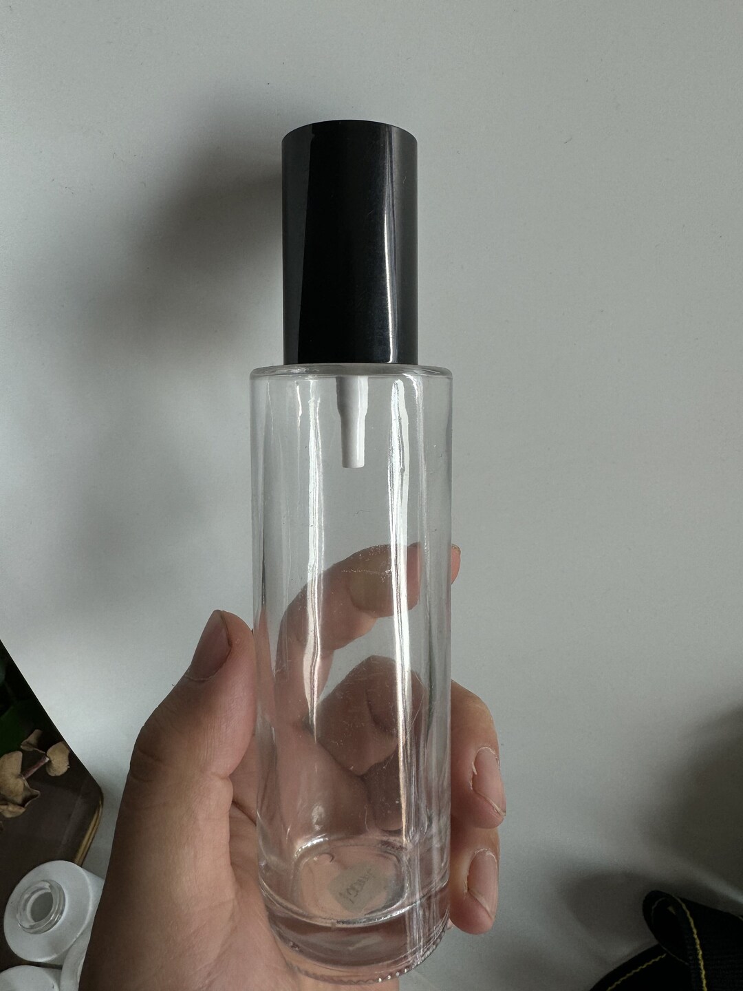 20pcs 120ml Clear Flat Glass Black Lotion Pump - Etsy