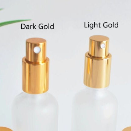 18/410 Dark Gold/ Light Gold Spray Pump Tops With Covers - Etsy
