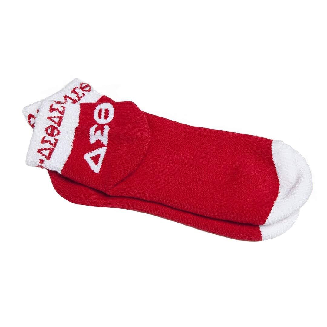 Delta Sigma Theta Bootie Red Ankle Socks - Etsy