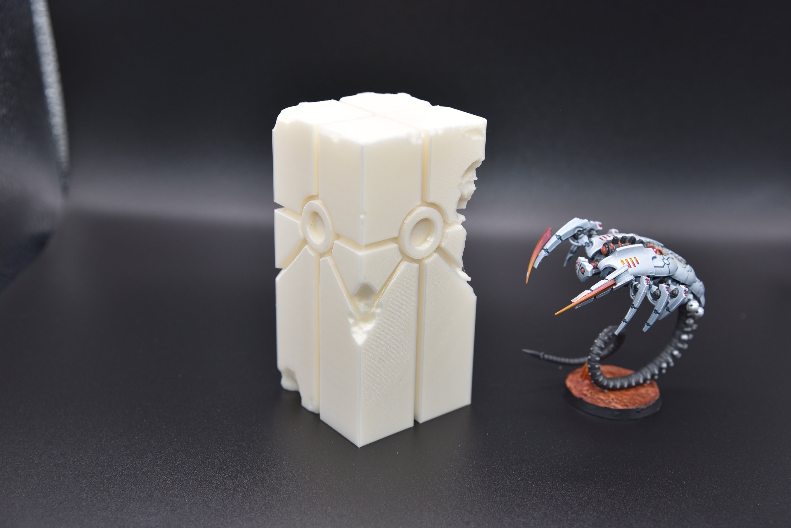 Necron Themed Necrostone damaged Cathammer 40K Terrain STL File - Etsy