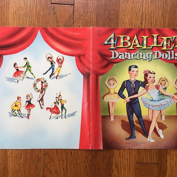 Whitman Paper Dolls - Etsy