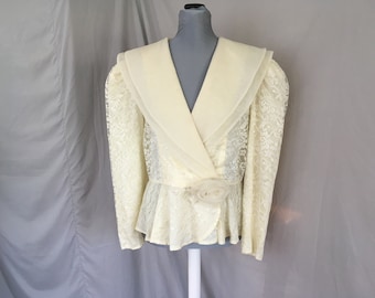 White Formal Jacket | Etsy