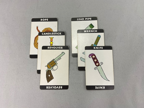 Clue Board Game Weapons Hasbro | Toys | Clue Classic Board Game 23