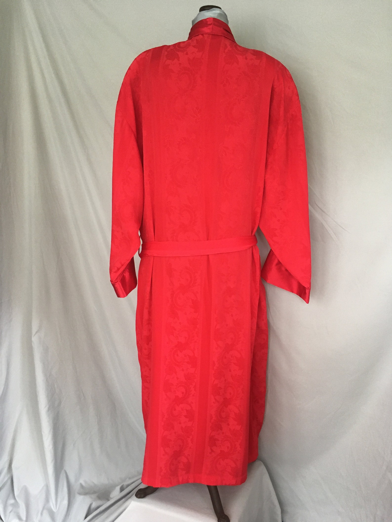 Silky Red Victoria Secret Robe Heavy Satin Womens Robe Sexy - Etsy New ...