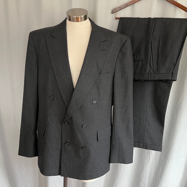 Pin Stripe Suit - Etsy