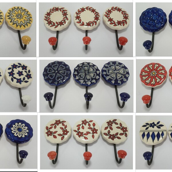 Ceramic Wall Hook - Etsy