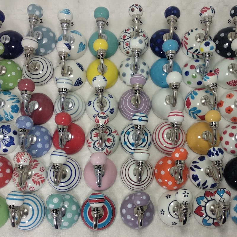 Ceramic Wall Hook - Etsy
