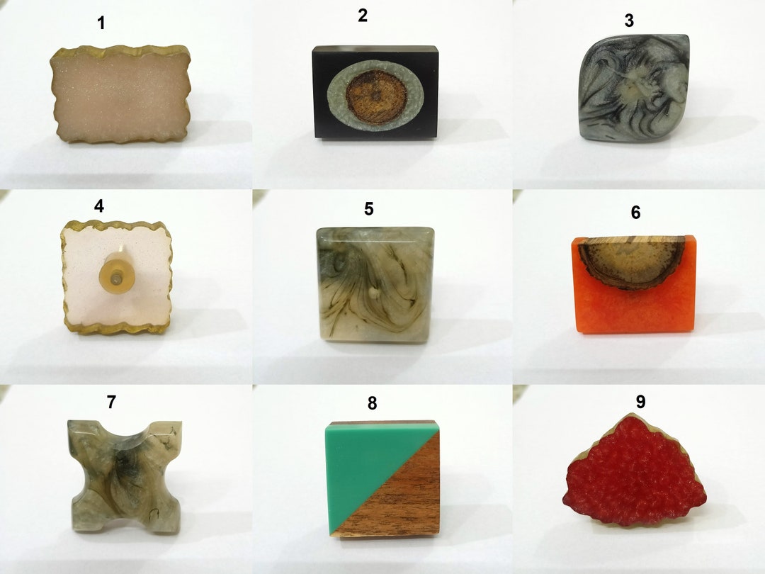 Resin Knobs Door Knobs Drawer Pulls Cabinet Knobs Cupboard Knobs Drawer ...