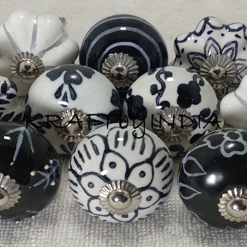 Hand Painted Knobs - Etsy
