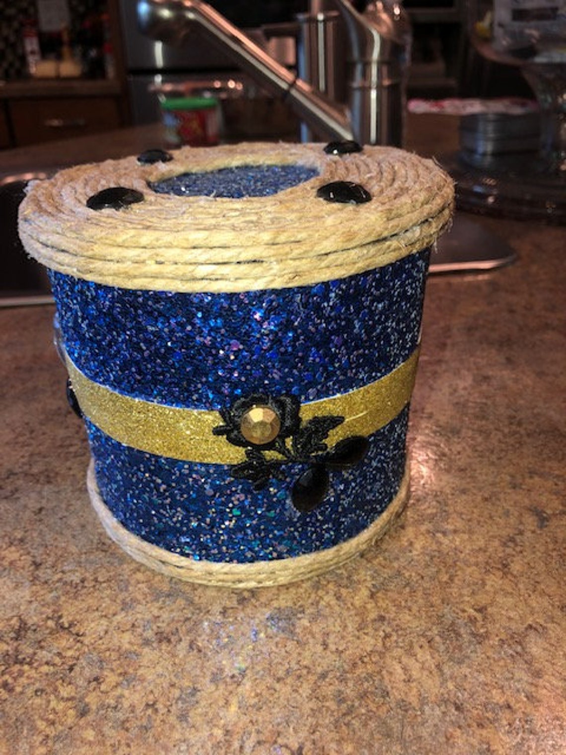 Hemp Wrapped Stash Jar - Etsy